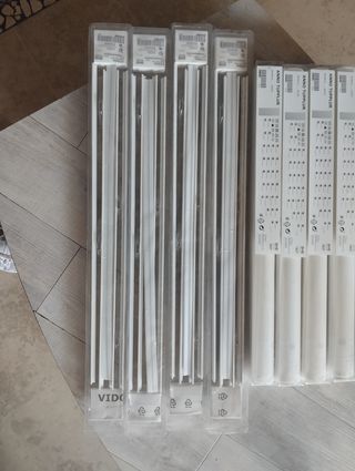 Tende a pannello bianco