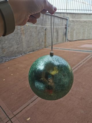 Palla natale da appendere 15 cm