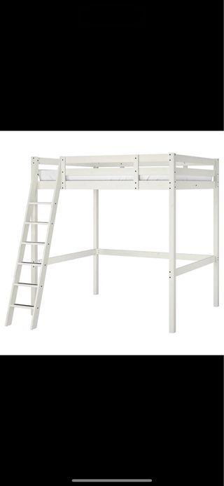 Struttura per letto a soppalco in legno