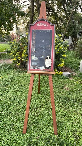 Supporto cavalletto treppiede in legno 2 metri