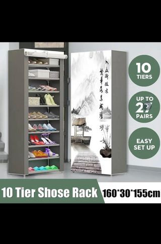 scarpiera in legno 14 paia di scarpe