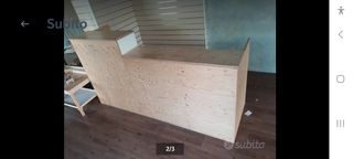 BANCONE NEGOZIO in LEGNO