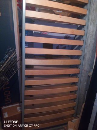 Coppia di reti a doghe