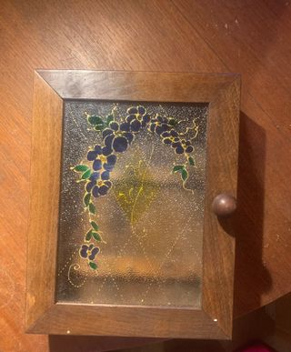 Armadietto in legno per chiavi