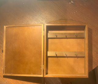 Armadietto in legno per chiavi