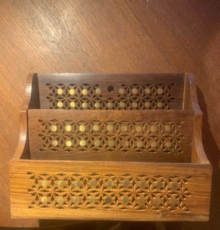 Porta documento in legno