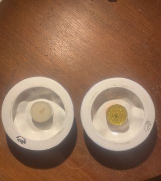 Porta cándele in ceramica sarda