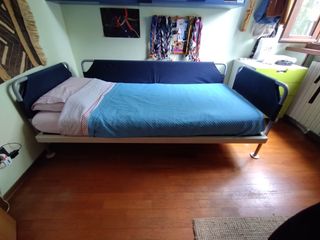 Struttura letto una piazza + materasso