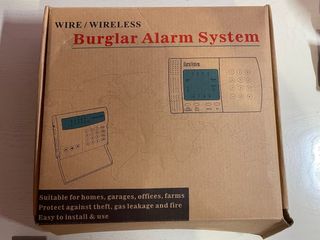 sistema di allarme wireless con kit completo