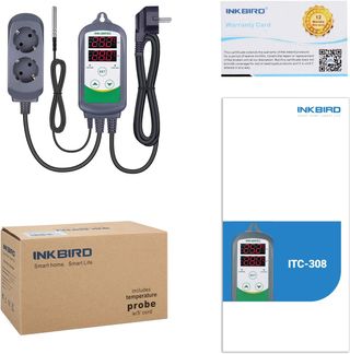 Termoregolatore digitale con sonda di temperatura