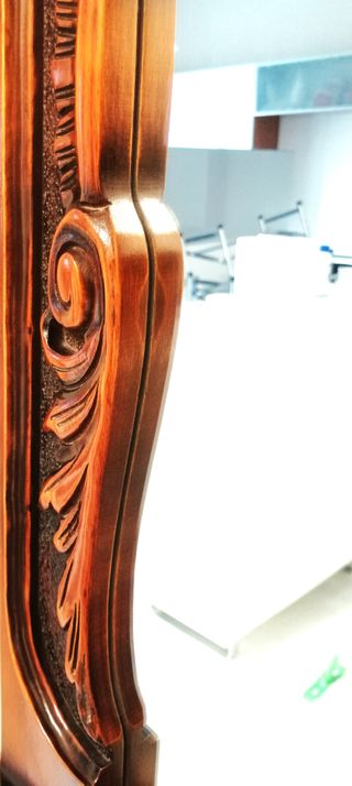 Specchio in Legno di Quercia, Lavorazione artigian