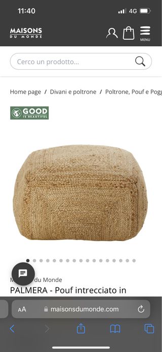 maison du monde poof