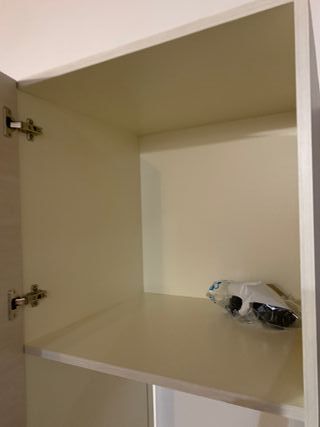 Mobile in legno a 2 ante da incasso