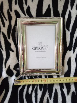 cornice d'argento greggio