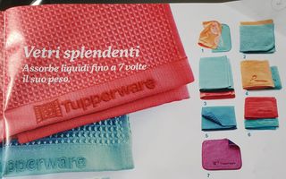 Panni in microfibra per vetri, specchi e cristalli