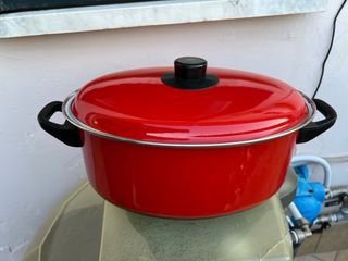 pentola ovale pesciera/spaghettiera