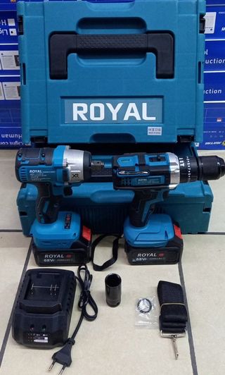 Kit Trapano Avvitatore con Percussione + Avvitator