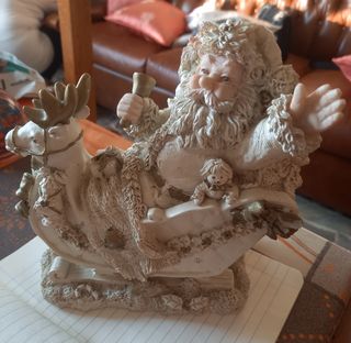 Babbo natale con slitta