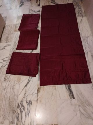 Set 4 tende da infissi colore bordo'