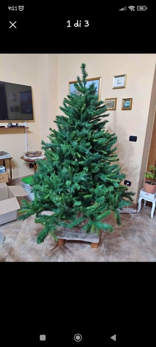 Albero di Natale 2,10 metri