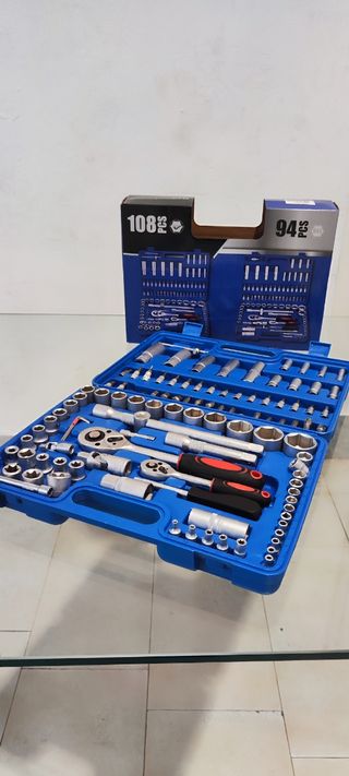 Valigia Set Chiavi A Bussola 108 Pezzi Vanadium