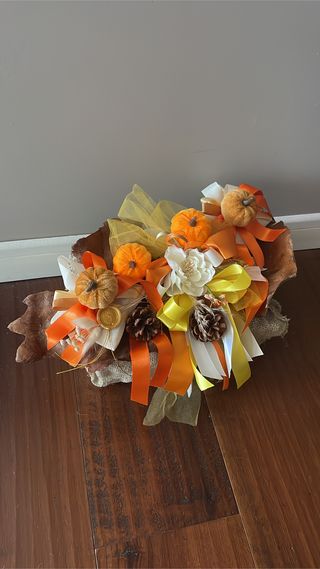 composizione floreale autunnale