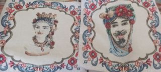 Federe teste di moro siciliane