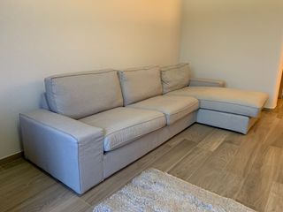 Divano a 4 posti con chaise-longue