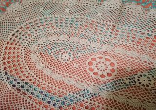 Centrino uncinetto 60x40