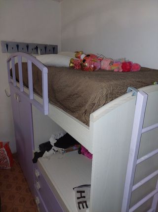 Letto a soppalco bambina