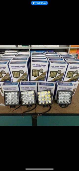 ❤️Set 4 faretti led 48 watt 12 volt auto barca cam