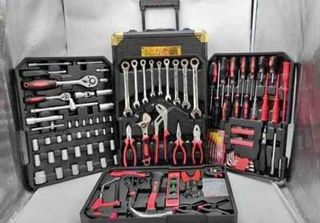 Trolley Cassetta Attrezzi 399 PCS con chiavi Profe