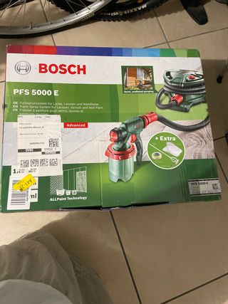 pistola per verniciatura spruzzo bosch pfs 5000 e