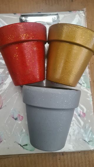 3 vasi terracotta