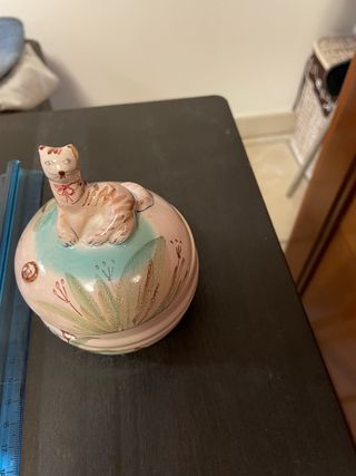 scatoletta in ceramica