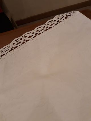 Coperta Bianca estiva in Piquet