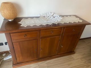 credenza/madia legno massello noce