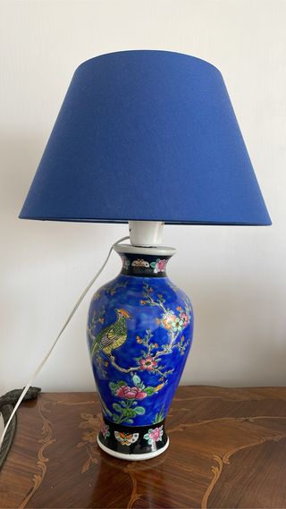 vaso giapponese lampada