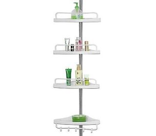 Scaffale Angolare da Bagno Telescopico Salvaspazio