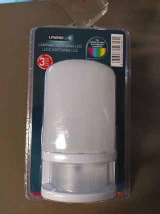 Lampada notturna Luce led con sequenze cromatiche