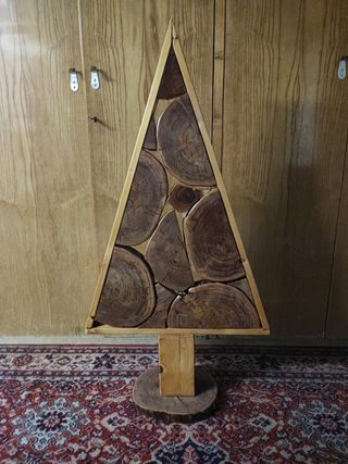 Albero Natale legno massello