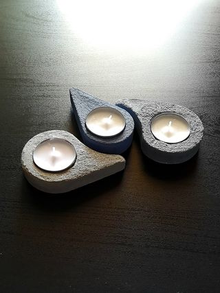 Trittico porta candele Artigianato Ita