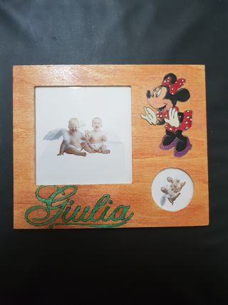 Cornice portafoto in legno. Giulia