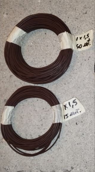 Cavo 1x1.5 mm² rosso-marrone