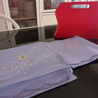 Asciugamano più bidè in lino