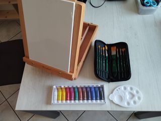 Kit pittura artistica valigetta