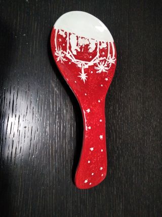 Porta mestolo decoro presepe