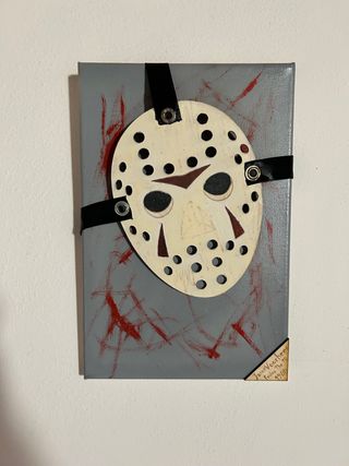 Quadro 30x20 maschera Jason Venerdi 13