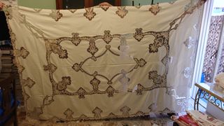 Coperta in pizzo rinascimento