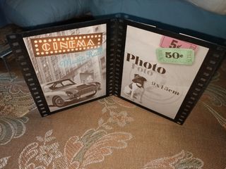 Porta foto cinema